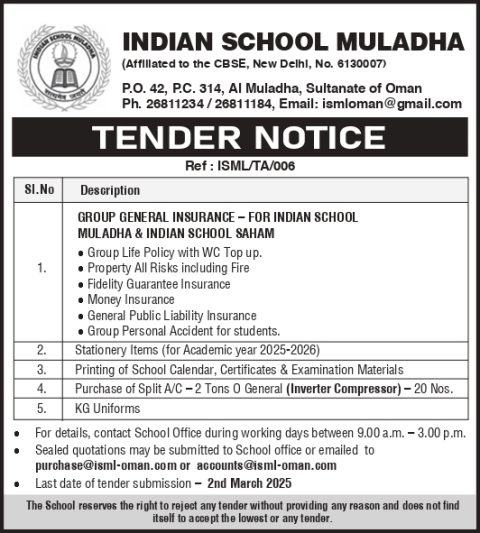 Career at ISML | Indian School Muladha